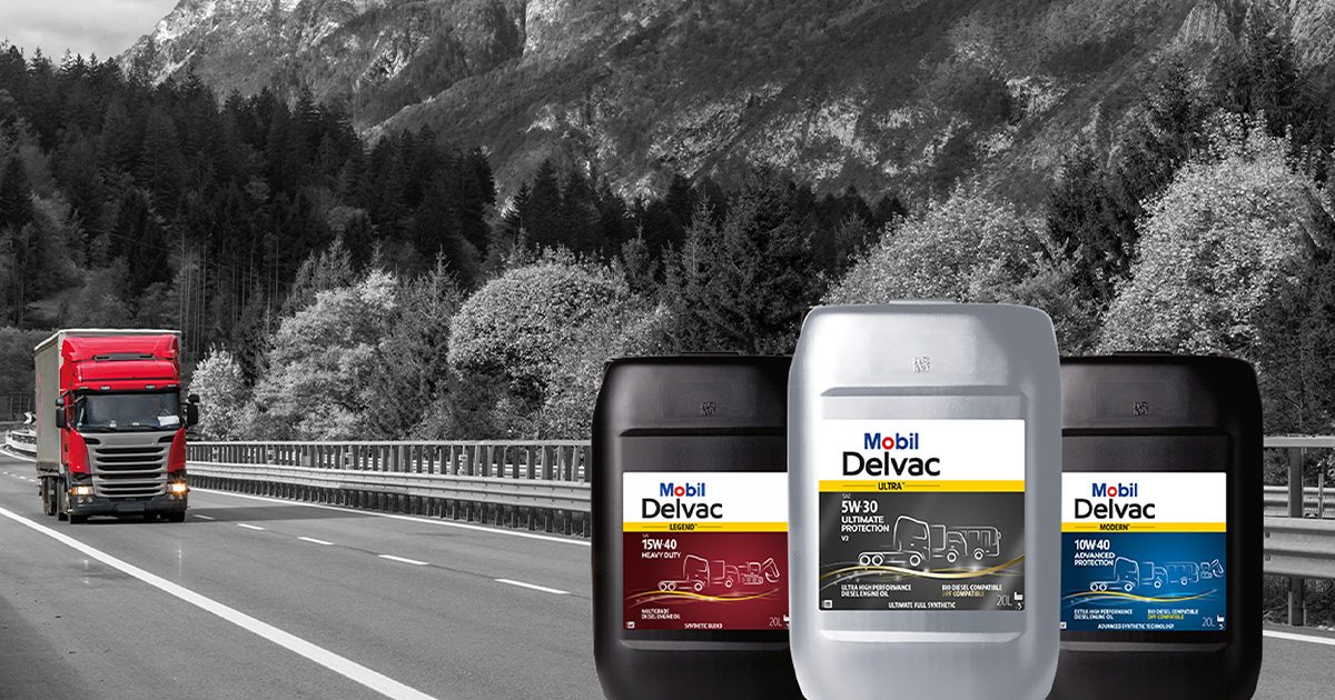 Mobil Delvac™ - Commercial vehicles lubricant solutions | Mobil™
