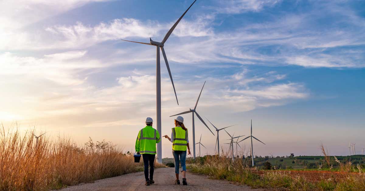 Wind turbine lubricants | Mobil™