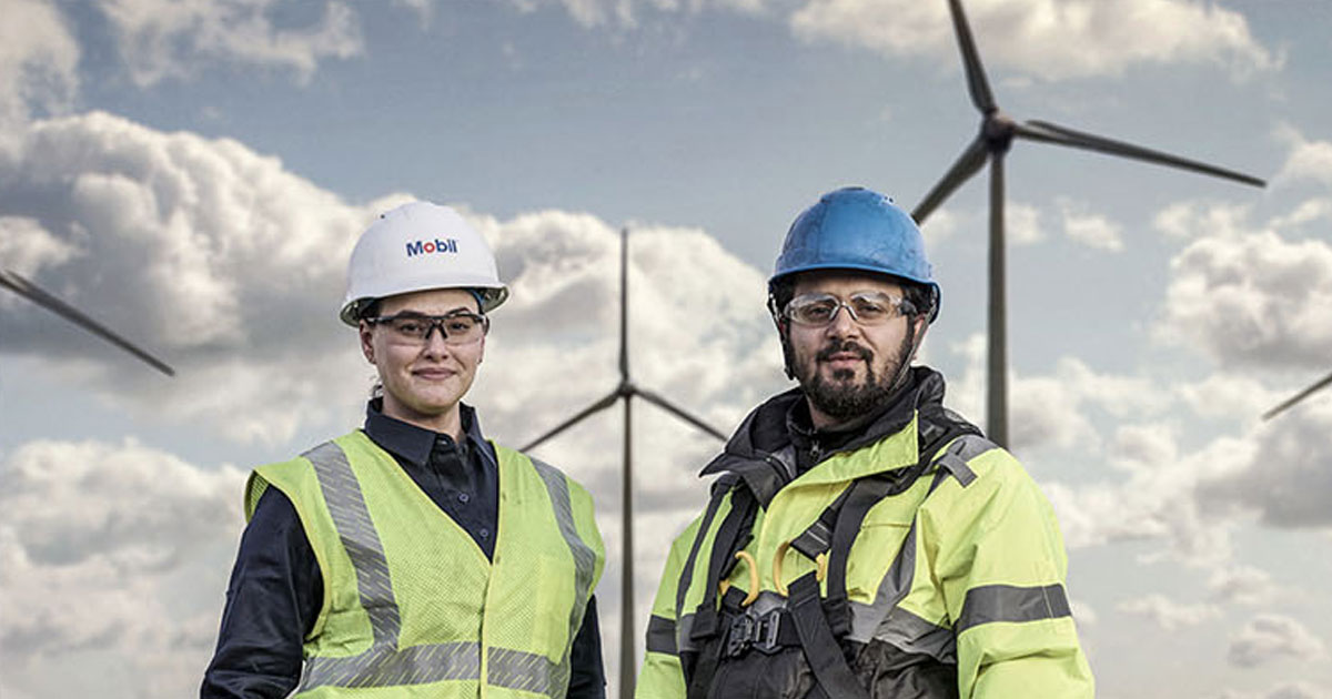 Wind turbine lubricants | Mobil™